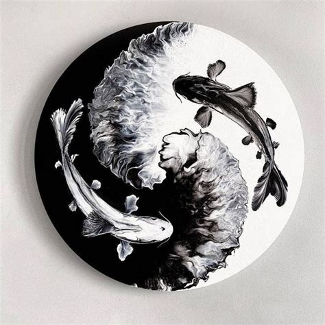 太极两仪阴阳鱼