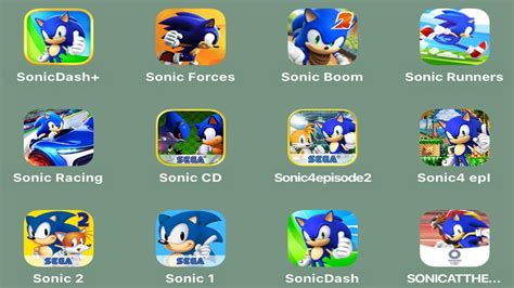 Sonic Dash Sonic Forcessonic Boomsonic Runnerssonic Racingsonic Hedgehog Cdsonic Jump