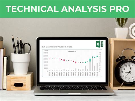 Technical Analysis Pro Excel Template Stock Tracker Spreadsheet