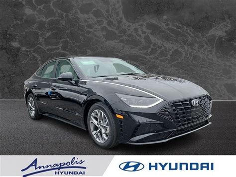 New 2023 Black Hyundai Sonata For Sale In Baltimore Md Capital One
