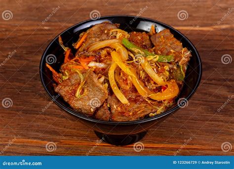 Beef With Curry Stock Image Image Of Chicken Dinner 123266729