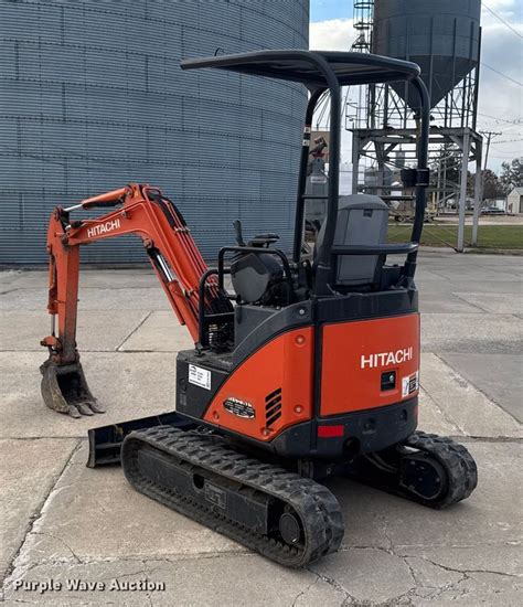2011 Hitachi Zx17u 2 Mini Excavator In Lisbon Ia Item Ea2062 Sold