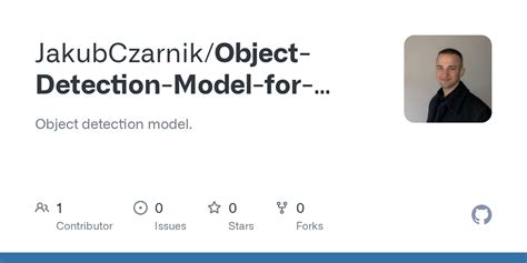 Github Jakubczarnikobject Detection Model For The Coco2017 Dataset Object Detection Model