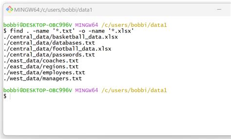 Bash How To Find All Files With Specific Extension Collecting Wisdom