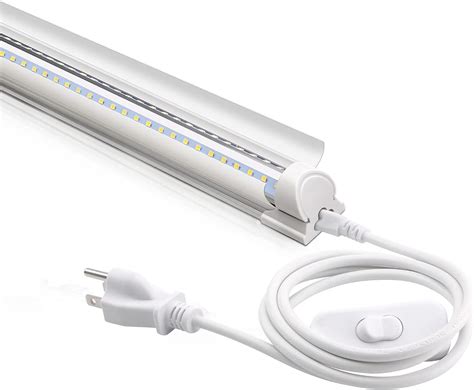 Barrina Led Shop Light 4ft 40w 5000lm 5000k V Shape Daylight Clear