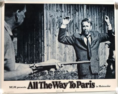 Original Lobby Cards All The Way To Paris 1966 Set Of 8 Jamie
