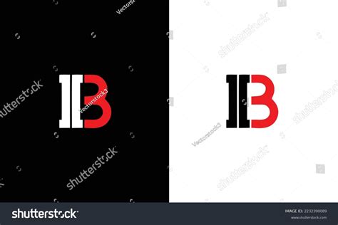Letter Ib Initials Logo Design Vector Stock Vector Royalty Free 2232390089 Shutterstock