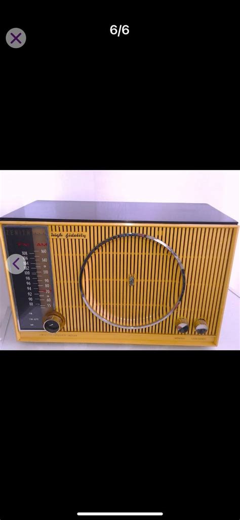 Zenith Model Cherry Condition H 845 Worth R Vintageradios