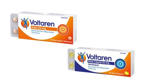 Voltaren Produktpalette