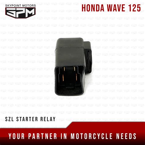 Szl Starter Relay For Honda Wave 125 9852 670 Lazada Ph