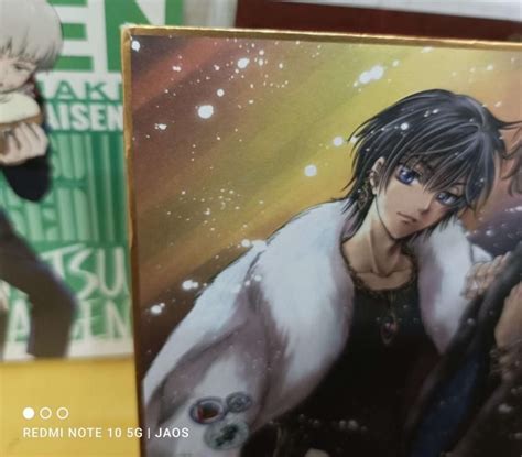 Anime Code Geass Lelouch Vi Britannia Lelouch Lamperouge Suzaku Kururugi Shikishi On Carousell