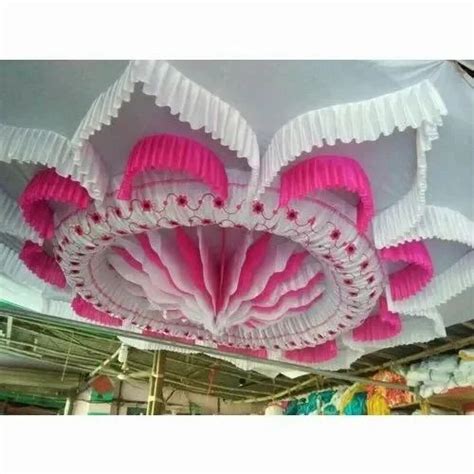 Red Catering Tant Ciling For Wedding Size Dfsdf At ₹ 50 Meter In Balotra