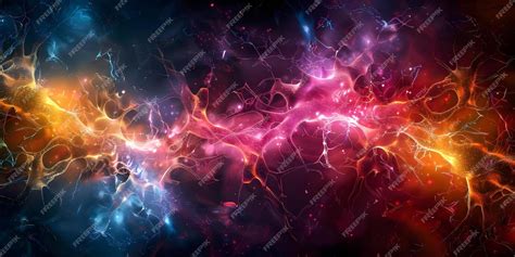 Premium Photo Cellular Structure Neuron Cells In Neural Network For