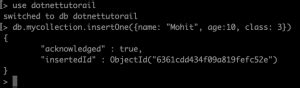 How To Create MongoDB Documents Dot Net Tutorials