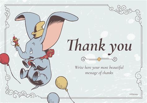 Disney Thank You Card Images Free Download On Freepik