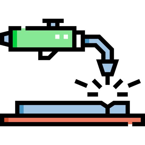 Welding Detailed Straight Lineal Color Icon