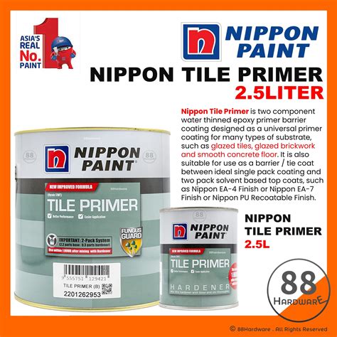 25l Nippon Paint Tile Primer Primer Mosaic Tile Tile Primer