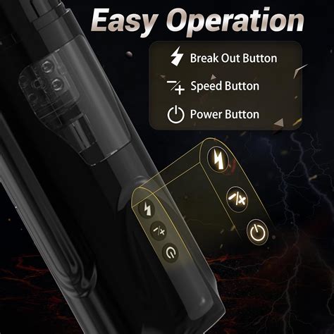 Phantom Automatic Male Masturbator With 7 Thrusting And Rotating Modes Premium Online Adult