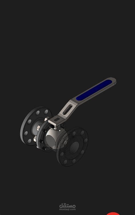 Ball Valve Design Using Solidworks مستقل
