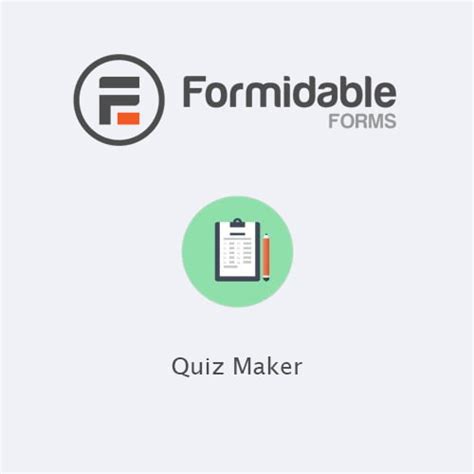 formidable forms quiz maker themenvato