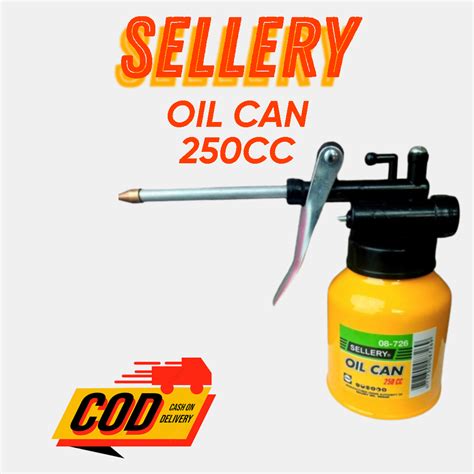 Sellery Pompa Oli Mini Oil Can Botol Tembakan Oli Berkualitas Premium 250cc Perdana Teknik