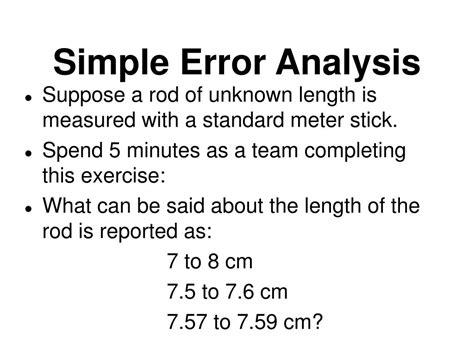 Ppt Error Powerpoint Presentation Free Download Id5644268