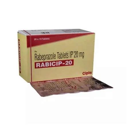 Rabicip 20 Mg Tablet At ₹ 160stripe Female Health Medicines In