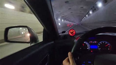 투스카니 오토 터보 터널 잠깐 밟아봄 hyundai tiburon turbo auto - YouTube