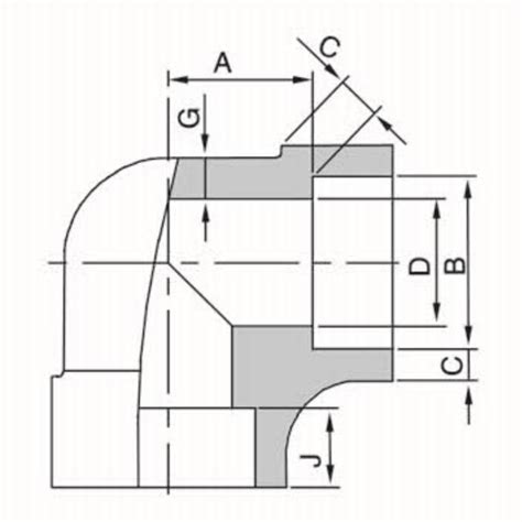 Socket Weld 90°elbow Fluid Tech