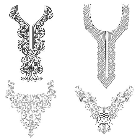 Intricate Neckline Design For Fashionable Women Clothing