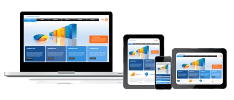 Multiple Devices Vector Hd Png Images Responsive Website Template On