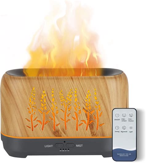 2 In 1 Flame Essential Oil Diffuser Alltope Flame Diffuser