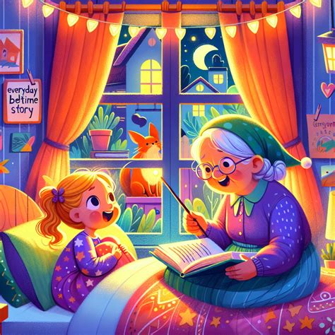 Bedstemor Fortæller Om Dengang En Sød Godnathistorie