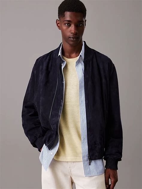 Bomber Jackets For Men Leather Quilted And More Calvin Klein®