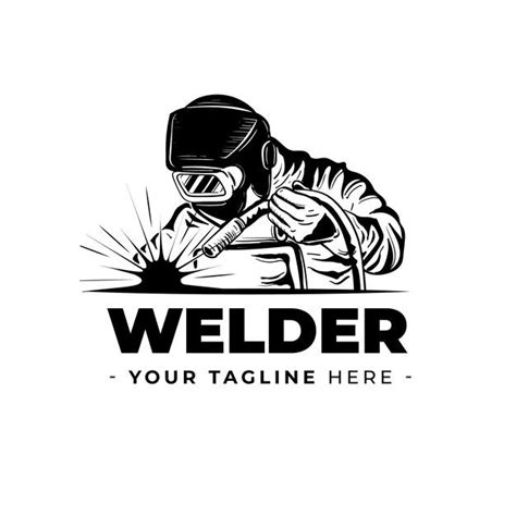Free Vector Logo Template With An Welder With Details Artofit
