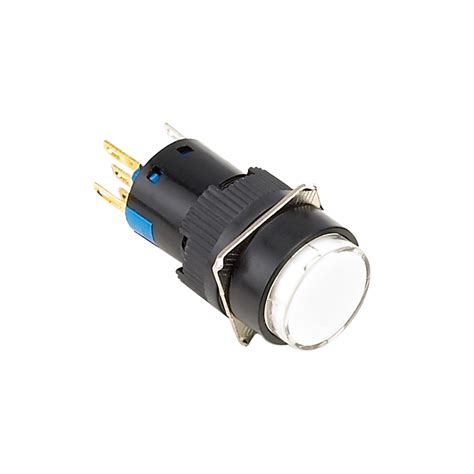 16mm Square Lamp Indicator Momentary Led Illuminuted Maintained Self