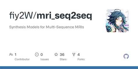 Github Fiy W Mri Seq Seq Synthesis Models For Multi Sequence Mris