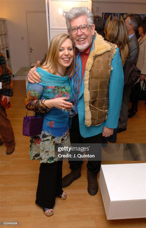Bindi Harris And Rolf Harris During Bindi Harris Exhibition Launch At