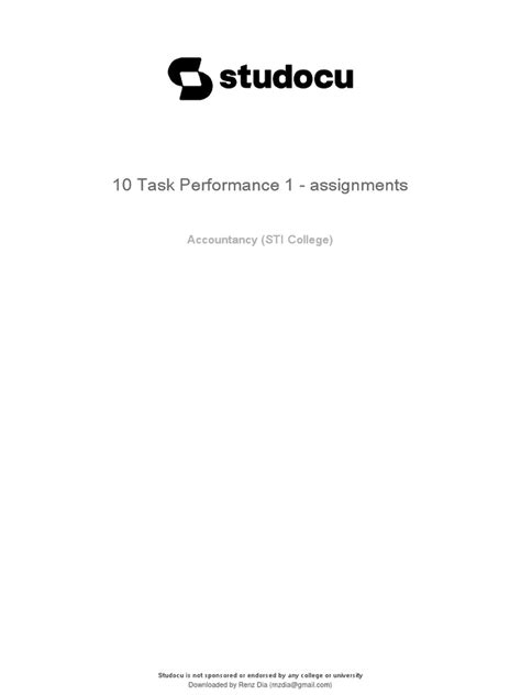 10 Task Performance 1 Assignments Pdf Employment Solar Power