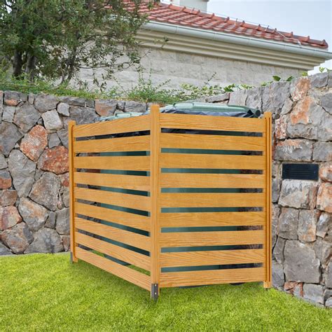 Privacy Screen For Garbage Cans A Modern Trash Bin Screen Hoft