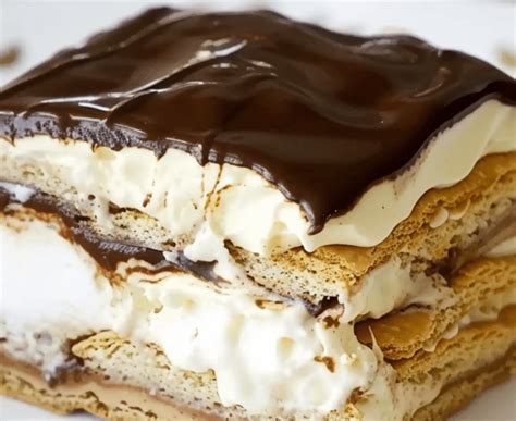 No Bake Chocolate Eclair Cake Easy Recipes Life