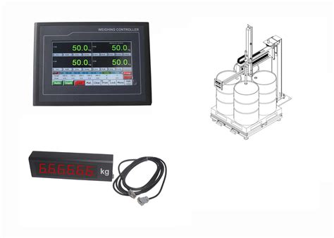 High Accurancy Filling Weighing Load Cell Controller 50 Recipes For