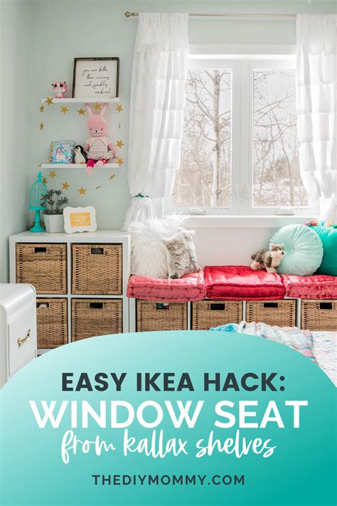 Easy Ikea Hack Window Seat From Kallax Shelves Cozy Diy Home