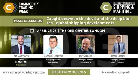 Bart Van Gils On Linkedin Commoditiespeople Commoditiestradingweek Agency Logistics