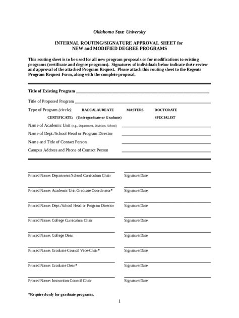 Internal Routingsignature Approval Sheet Doc Template Pdffiller
