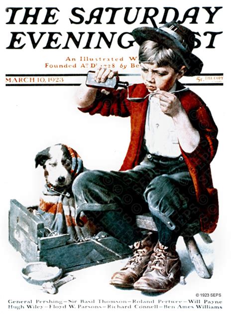 Norman Rockwell Saturday Evening Post 1920s