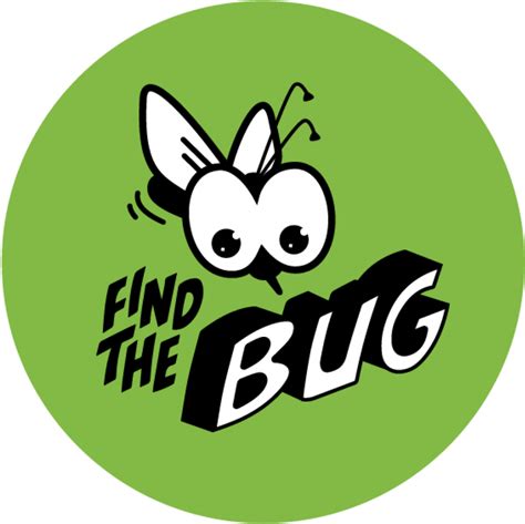 Logo Find The Bug Session Cartoon Clipart Large Size Png Image Pikpng