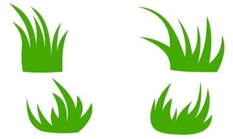 Cartoon Grass Svgs For Free Download