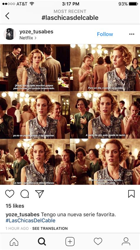 Las Chicas Del Cable Las Chicas Del Cable Citas De Película Chicas