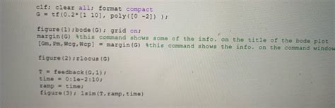 Solved This Is The Example Matlab Code Clf Clear All Solved This Is The Example Matlab Code Clf Clear All